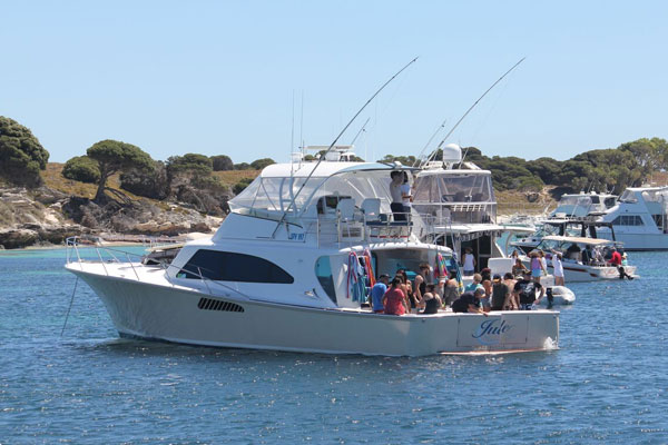 JUDE | Luxury Perth Boat Charters & Boat Hire | Rottnest & Swan River